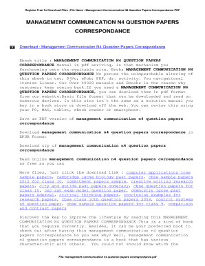 Marketing Management N4 Question Papers And Memorandum Pdf - Fill ...