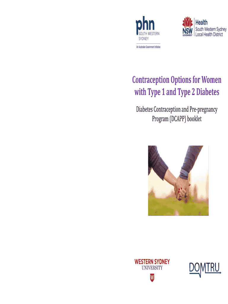 Fillable Online Contraception Options for Women Fax Email Print - pdfFiller