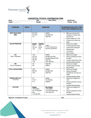 Fillable Online CONFIDENTIAL PHYSICAL CONFIRMATION FORM - Purdue ...