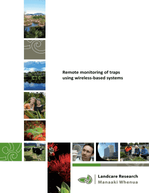 Fillable Online Remote monitoring of traps using wireless-based systems ...