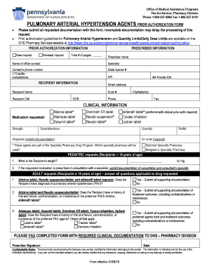 Fillable Online PAH Agents PEAP Form Fax Email Print - pdfFiller