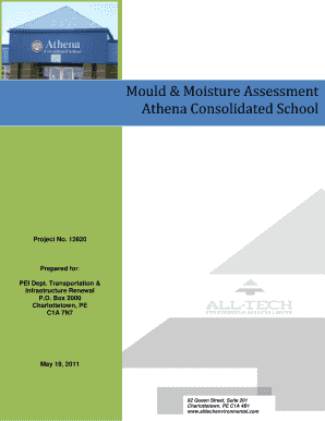 Fillable Online MOULD ASSESSMENT REPORT Fax Email Print - pdfFiller