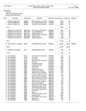 Fillable Online Paid and unpaid invoices included Fax Email Print ...
