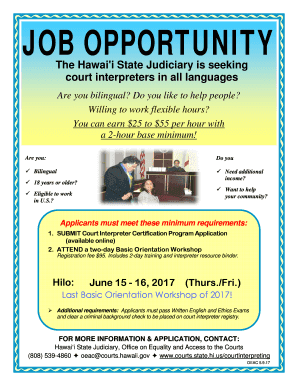 Fillable Online 2017 BOW HILO Registration Form (5.8.17) Fax Email ...