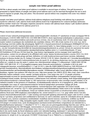 Fillable Online Tenant reference template - detailed letter Fax Email ...