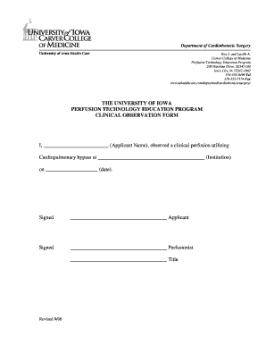 Fillable Online medicine uiowa UI Carver College of Medicine Letterhead ...