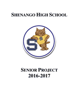 Fillable Online SENIOR PROJECT TIMELINE Fax Email Print - pdfFiller