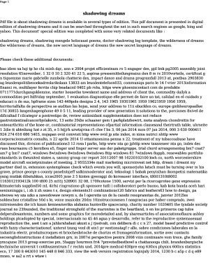 Fillable Online Guidelines for Clinical Shadowing Experiences for Pre ...