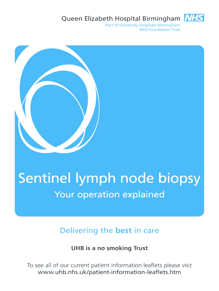 Fillable Online Sentinel lymph node biopsy Fax Email Print - pdfFiller