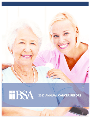 Fillable Online 2016 ANNUAL CANCER REPORT An Update of Cancer Care Fax ...