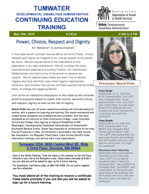 Fillable Online Power, Choice, Respect and Dignity Fax Email Print ...