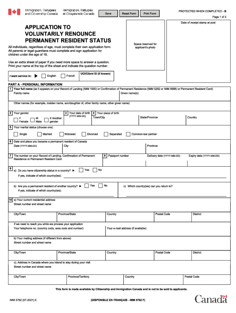Imm 5782: Fill out & sign online | DocHub