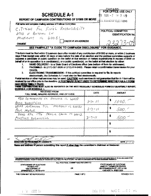 Fillable Online SCHEDULE Al Fax Email Print - pdfFiller