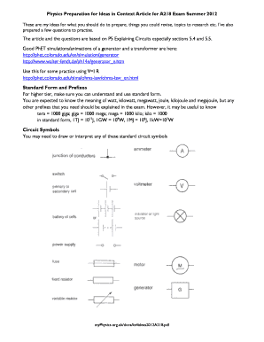 Fillable Online Standard Form and Prefixes Fax Email Print - pdfFiller