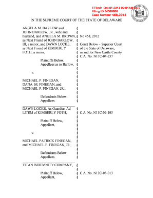 Fillable Online courts delaware Form for Countersignature (in ...