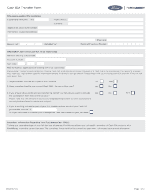 Ford Isa - Fill Online, Printable, Fillable, Blank | pdfFiller