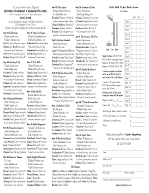 Fillable Online Order Tickets with Our Printable Ticket Order Form (pdf ...