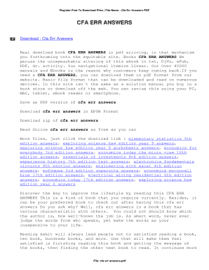 Fillable Online sample questions - CFA Institute Fax Email Print ...