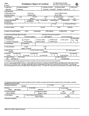 Fillable Online FACT SHEET MSHA's Final Rule for Examination of Working ...
