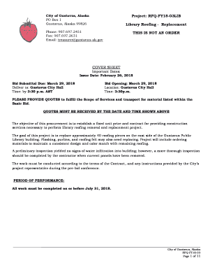 Fillable Online COVER SHEET Project: RFQ-FY18-03LIB Library Roofing ...