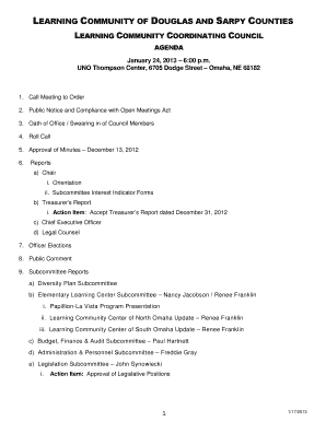 Fillable Online Oath of Office / Swearing in of Council Members Fax ...