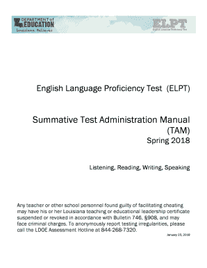 Fillable Online elpt portal Fax Email Print - pdfFiller