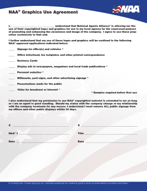 Fillable Online NAA Graphics Use Agreement - NAA Leads - National ...