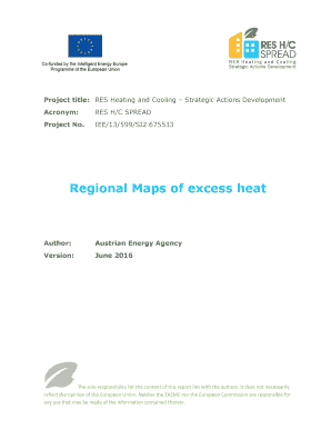 Fillable Online Regional Maps of excess heat - res-hc-spread.eu Fax ...