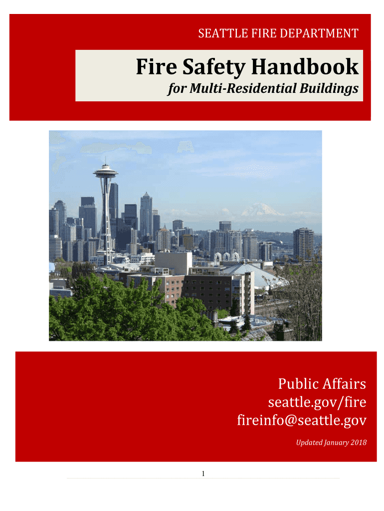 Fillable Online Fire Safety Handbook for Multi-Residential Buildings ...