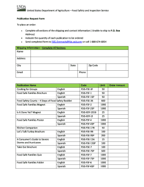 Fillable Online Publication Request Form. Publication Request Form Fax ...