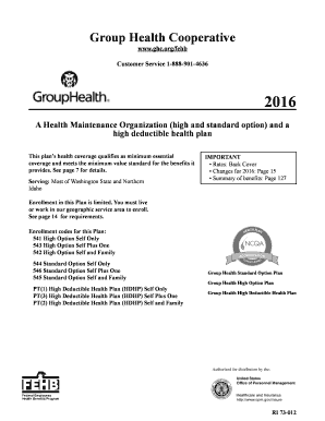 Fillable Online Federal Employees (FEHB)Certificate of Coverage. View ...