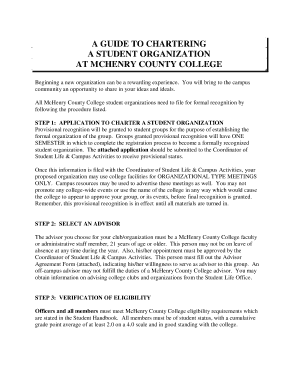 Fillable Online Club Charter Guide. Club Charter Guide Fax Email Print ...