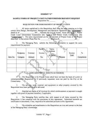 Exhibit C Sample - Fill Online, Printable, Fillable, Blank | pdfFiller