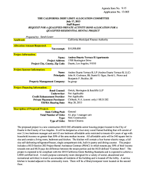 Fillable Online Andres Duarte Terrace II Apartments Fax Email Print ...