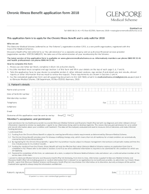 Glencore Medical Aid - Fill Online, Printable, Fillable, Blank | pdfFiller