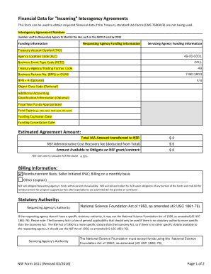 Fillable Online NSF IUCRC: Sample Agreement Fax Email Print - pdfFiller