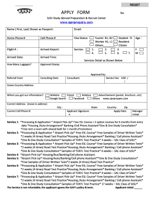 Fillable Online APPLY FORM Fax Email Print - pdfFiller