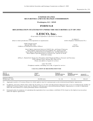 Fillable Online LESCO, Inc. Fax Email Print - pdfFiller