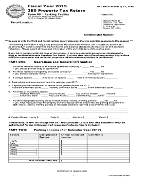 Fillable Online 38D Property Tax Return Fax Email Print - pdfFiller