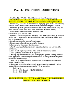 Fillable Online FORM 1213 Scoresheet Instructions.docx Fax Email Print ...