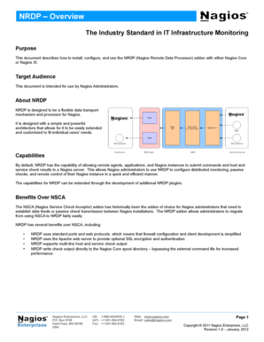Fillable Online NRDP Overview - Nagios Fax Email Print - pdfFiller