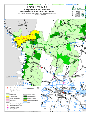 Fillable Online LOCALITY MAP - Forestry Corporation Fax Email Print ...