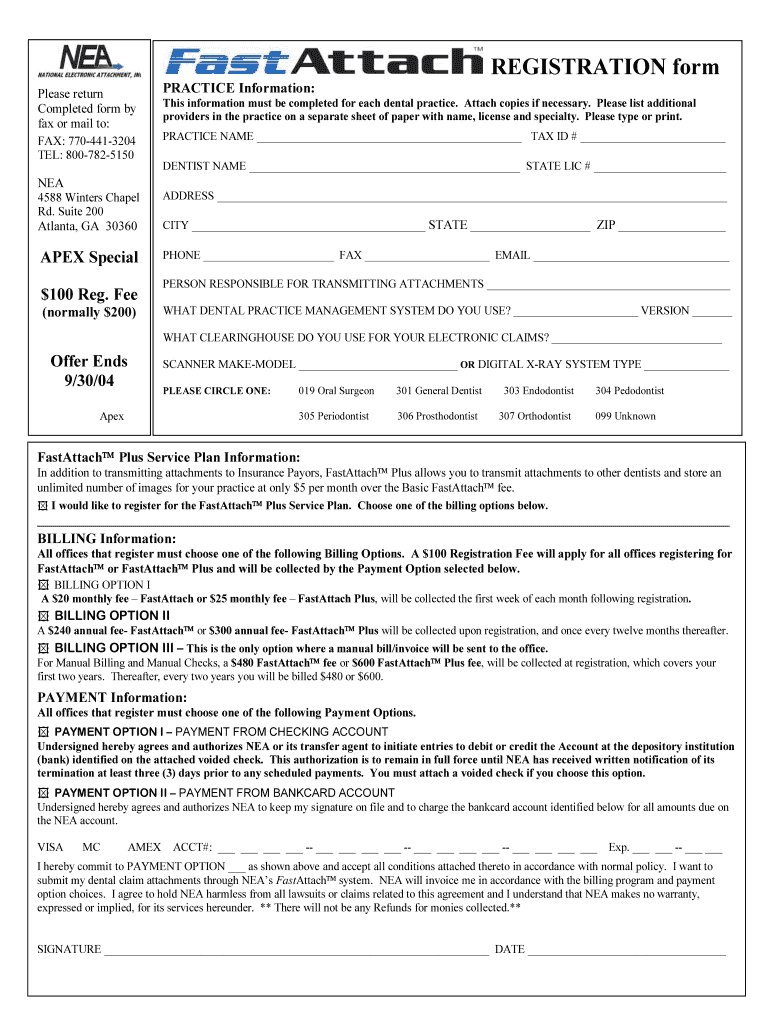 Fillable Online REGISTRATION form - OneTouch Fax Email Print - pdfFiller