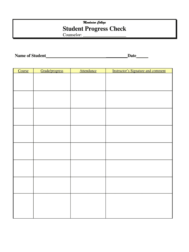 Grade Check Sheet For Students Fill Online Printable Fillable Grade Check Sheet For Students Fill Online Printable Fillable