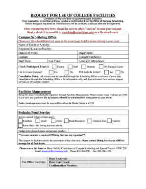 Fillable Online columbiasc To fill out the Request Form. - Columbia College Fax Email Print ...