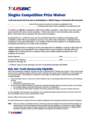 Fillable Online usbcongress http internapcdn USBC Singles Competition ...