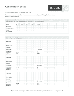 Fillable Online TMG CRB continuation page v14 Layout 1 - Online ...