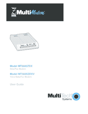 Fillable Online Model MT5600ZDX Fax Email Print - pdfFiller