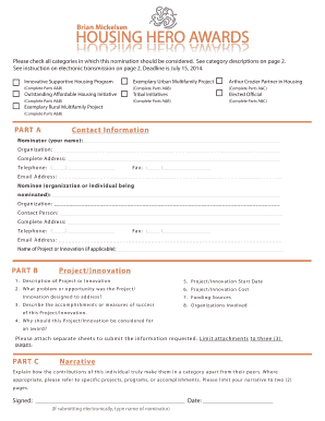 Fillable Online azhousing Nomination Form HHA 2014.indd - Arizona ...