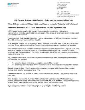 Fillable Online (Form AW9 (pre 1 Fax Email Print - pdfFiller